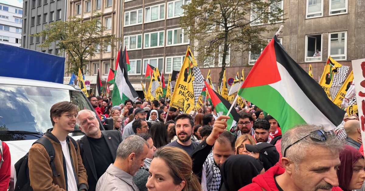 Pali-Demo: „Es wird heute was passieren, was noch nie in Düsseldorf ...