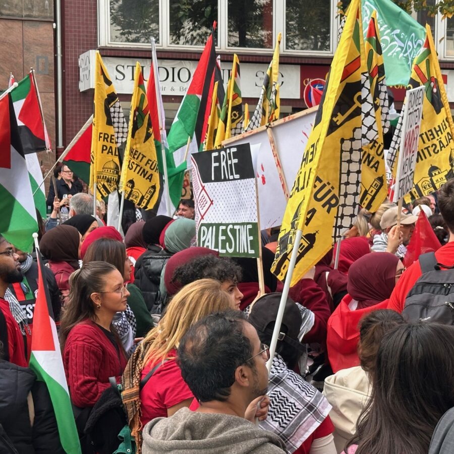 Pali-Demo: „Es wird heute was passieren, was noch nie in Düsseldorf ...