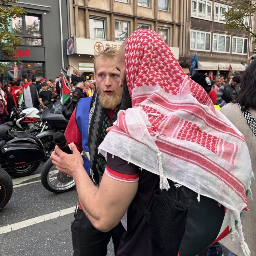 Pali-Demo: „Es wird heute was passieren, was noch nie in Düsseldorf ...
